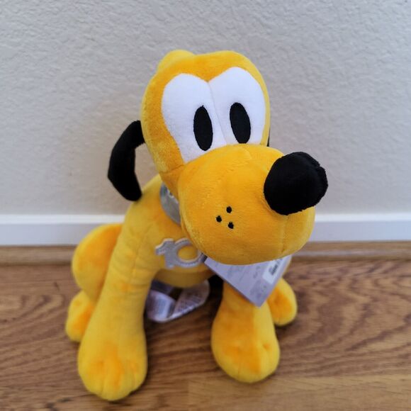Disney | Toys | Disney 0 Years Celebration Pluto Plush Theme Park 100 ...